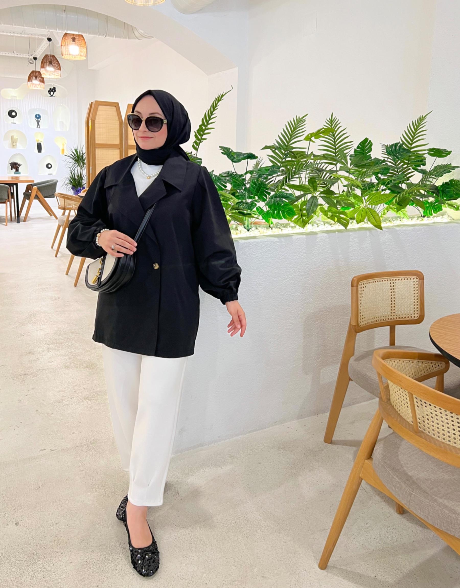 Bayan İnci Scuba Pantolon | Merve Karaca